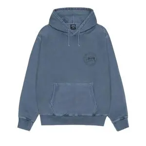 StÜssy Wear Pigment Dyed Hood - Blue