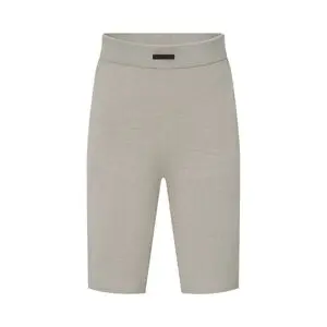 Fear Of God Rib Knit Biker Short 'seal - Grey
