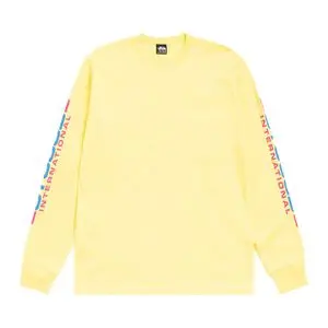 StÜssy Blade Long-sleeve Tee 'lemon - Yellow