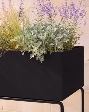 Quince Powder Coated Steel Standing Planter