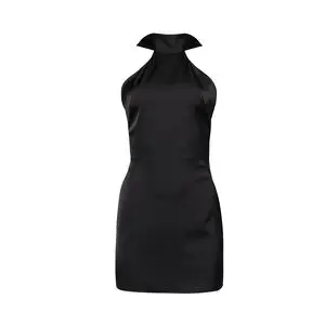 FOREVER YOUNG THE LABEL Sylvie Mini Satin Dress