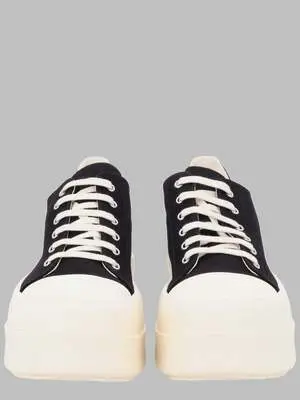 Rick Owens Platform Lace-up Sneakers - Black
