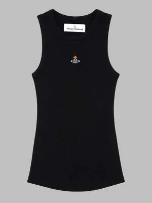 VIVIENNE WESTWOOD Ribbed Sleeveless Tank Top