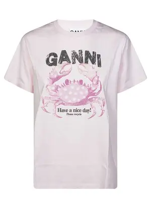 Ganni Layered T-shirts For Women