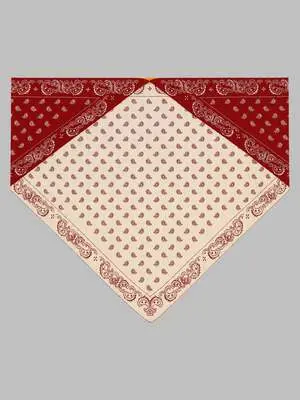 Guest In Residence Guest In Residence Paisley Square Scarf Red