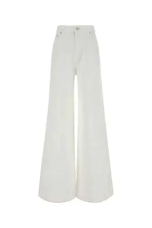 Alaïa Denim Wide-leg Pants