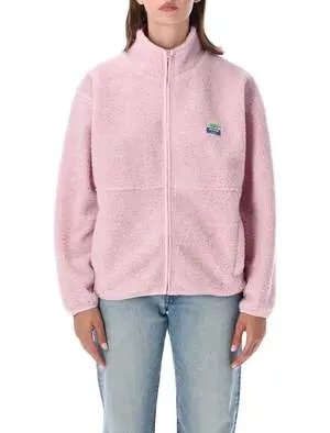 American Vintage Zip-up Fleece Jacket - Rosa