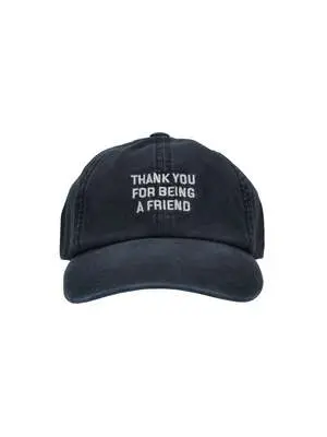 AMI Paris Embroidered Cotton Baseball Cap - Black