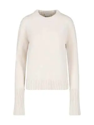 SA SU PHI Soft Knit Sweater - White