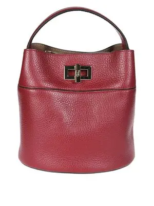 Furla Amelia Mini Bucket Crossbody Handbag - Rosso