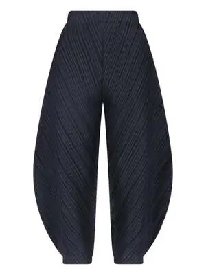 Issey Miyake Pleated Tapered Trousers