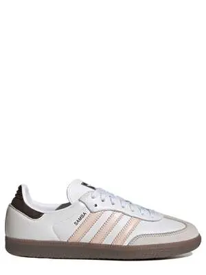 Adidas Leather Lace-up Sneaker - Bianco