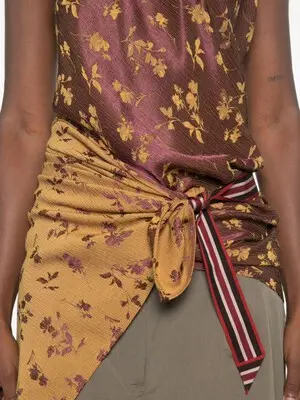 Dries Van Noten Carfys Printed Top