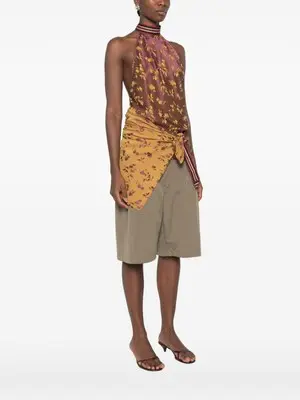 Dries Van Noten Carfys Printed Top