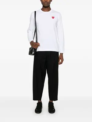 Play Comme Des Garcon Cotton T-shirt