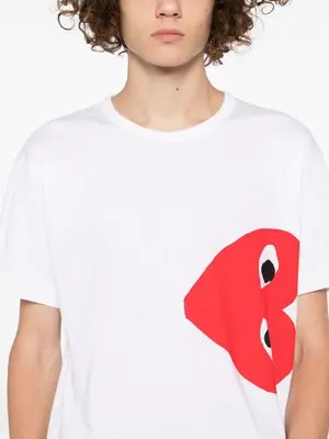 Play Comme Des Garcon Cotton T-shirt