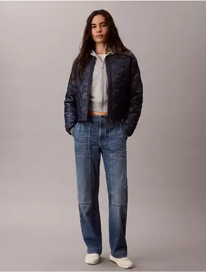 Calvin Klein Monogram Quilted Liner Jacket