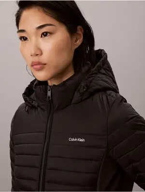 Calvin Klein Packable Puffer Jacket - Black
