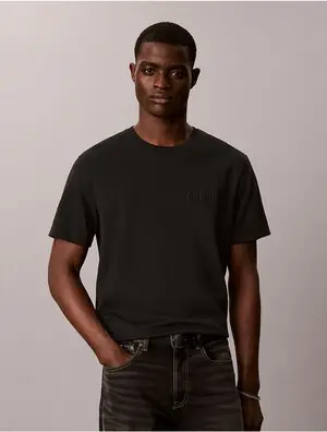 Calvin Klein Calvin Arch Interlock Tee - Black