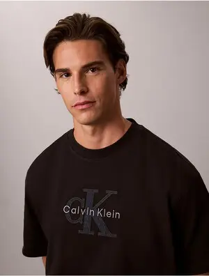 Calvin Klein Relaxed Denim Monologo Tee