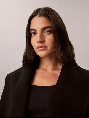 Calvin Klein Shawl Hip Coat