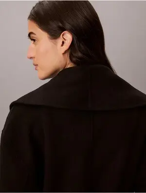 Calvin Klein Shawl Hip Coat