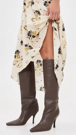 Paris Texas Rose Boots 95mm
