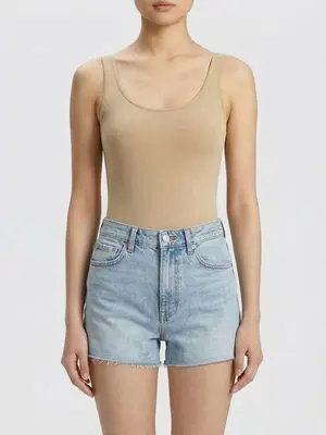 Wolford Scoop Neck Tank Bodysuit - Hazel