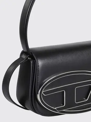 DIESEL® Leather 1dr Mini Bag - Black