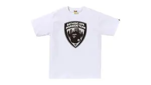 A BATHING APE Security Emblem Tee Shirt