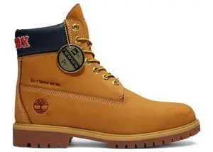 Timberland 6 Waterproof Boot New Era X Mlb Boston Red Sox - Wheat