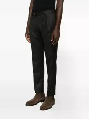 BARBA NAPOLI Wool Trousers