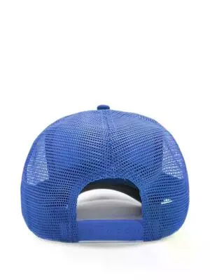 SWEET PANTS Logo-patch Mesh-panel Trucker Cap - Blue