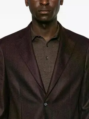 BARBA NAPOLI Single-breasted Notch-lapel Jacket