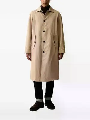 TRUSSARDI Reversible Herringbone-pattern Coat