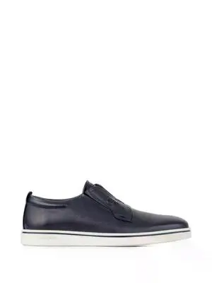 FERRAGAMO Derby Slip-on - Blue