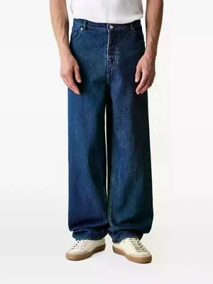 Drole De Monsieur Wide Leg Denim Jeans