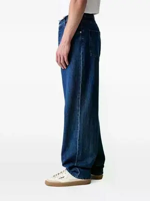 Drole De Monsieur Wide Leg Denim Jeans