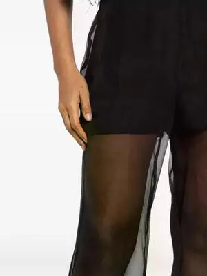 ISABEL SANCHIS Sheer-panel Trousers