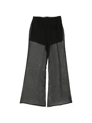 ISABEL SANCHIS Sheer-panel Trousers