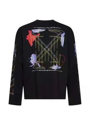 Off-White Archigeography Arrow Long-sleeve T-shirt
