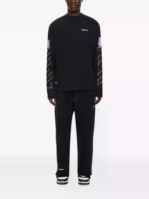 Off-White Archigeography Arrow Long-sleeve T-shirt - Black