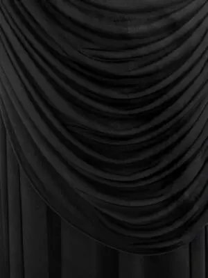 V:PM ATELIER Rogue Draped Ruched Maxi Dress
