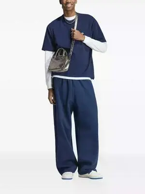 Adidas Logo-embroidered Track Pants
