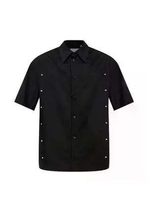 Off-White Logo-print Short-sleeve Shirt - Black