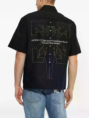 Off-White Logo-print Short-sleeve Shirt