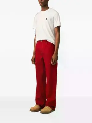 AMI Paris Large-fit Cotton Jeans