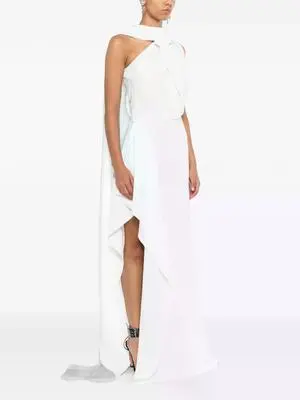 Maticevski Priority Asymmetric Gown - White