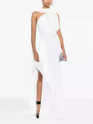 Maticevski Priority Asymmetric Gown - White
