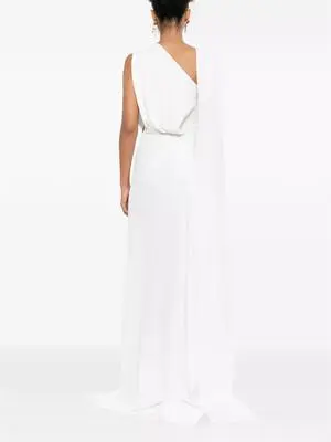 Maticevski Priority Asymmetric Gown - White